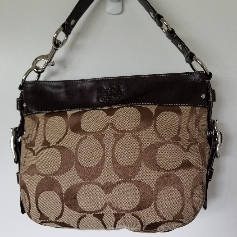 Coach Signature Zoe Hobo - Gem